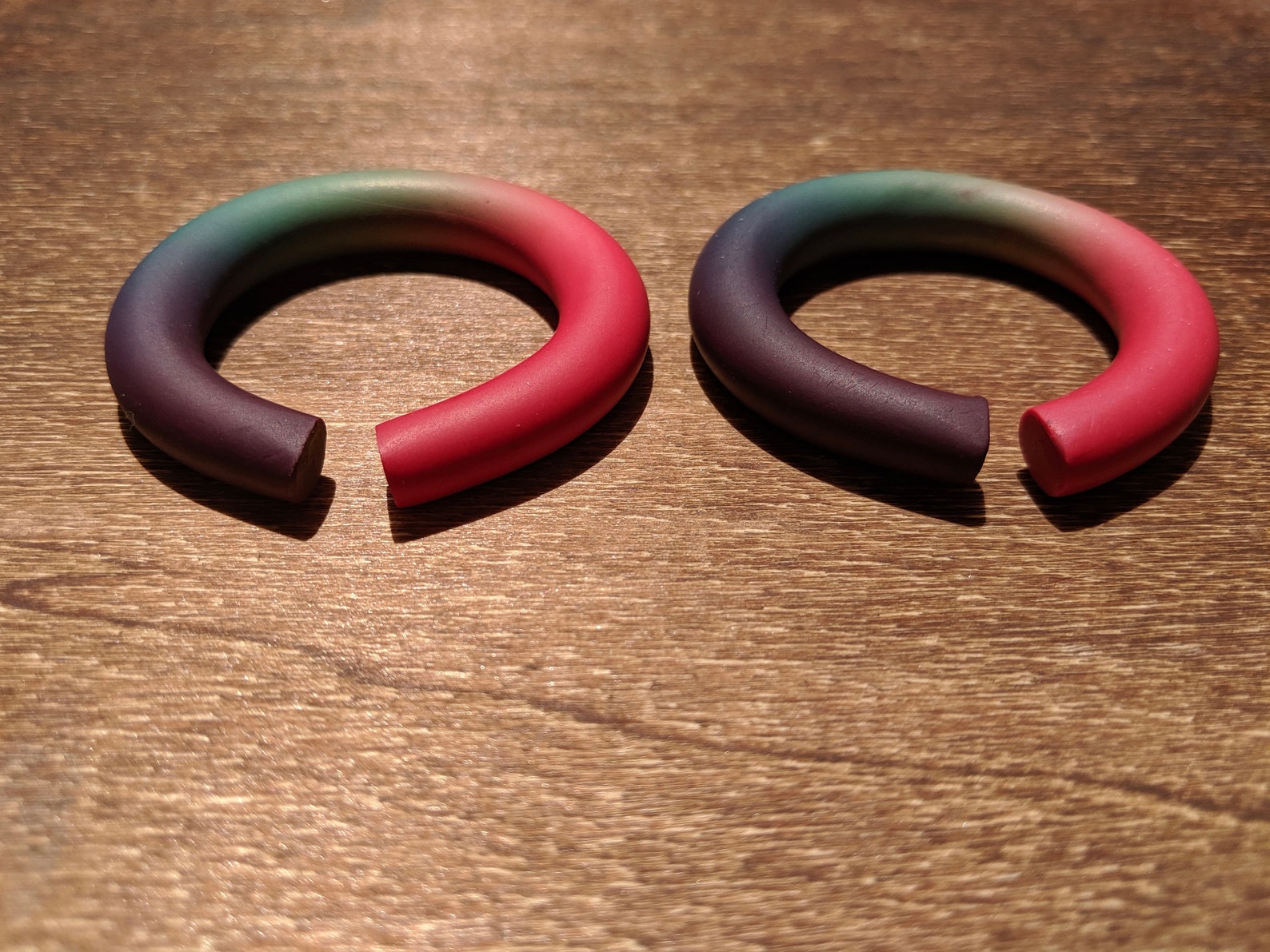 Rainbow Ombre Customizable Gauges, Pride Gauges, LGBTQ Jewelry, Hoop ...