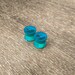 Clear Green Round Plugs Green Plugs Double Flare Plugs Body - Etsy
