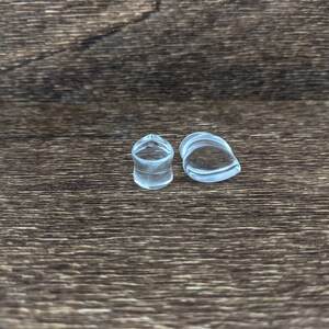 Clear Teardrop Plugs, Teardrop Gauges, Tear Drop, Double Flare Plugs ...
