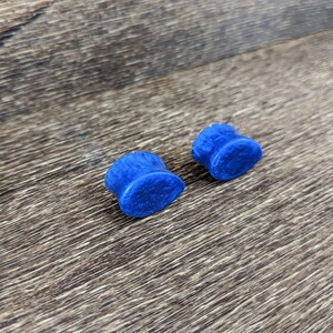 Cobalt Blue Teardrop Plugs, Teardrop Gauges, Tear Drop, Double Flare ...
