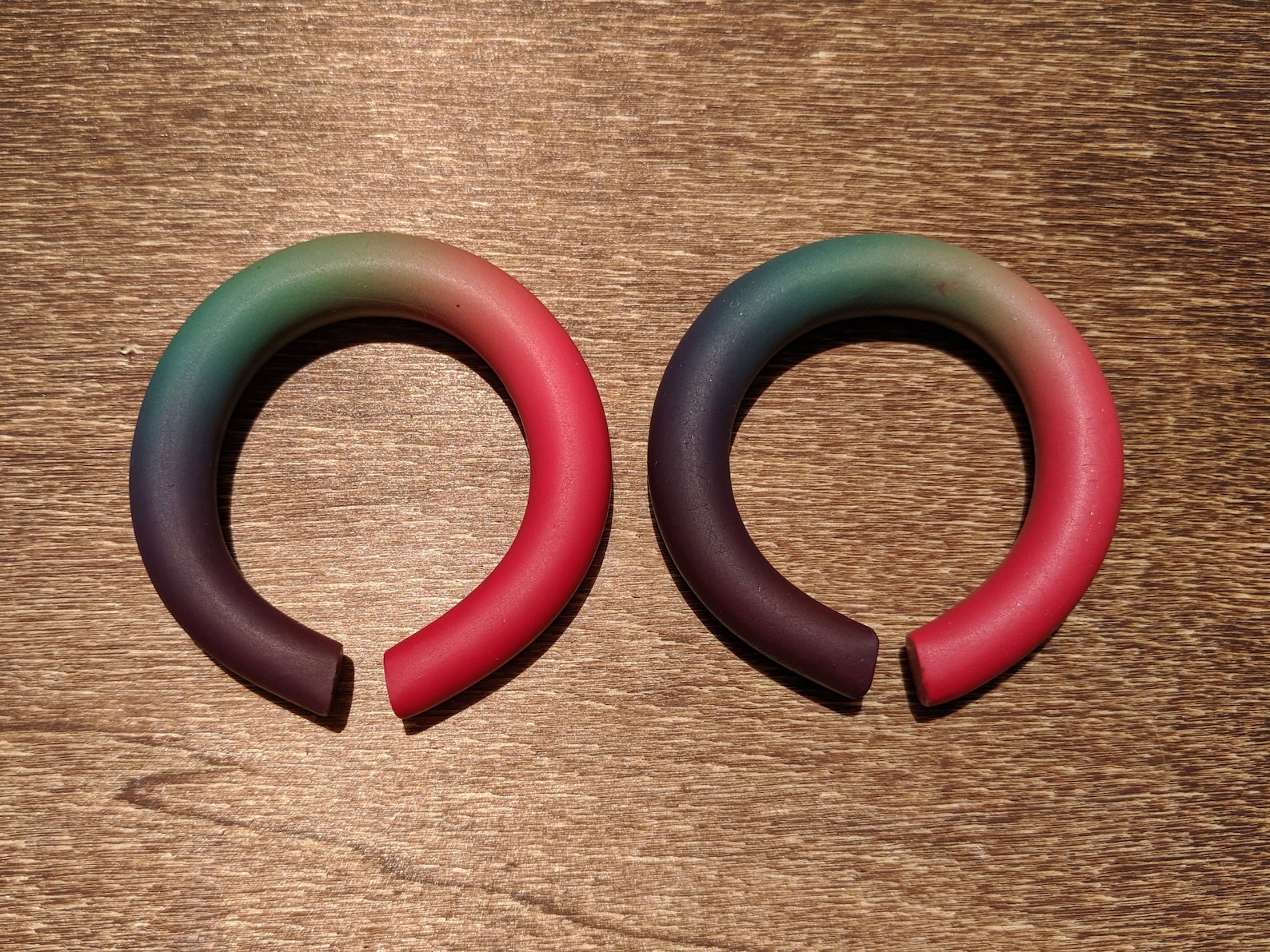 Rainbow Ombre Customizable Gauges, Pride Gauges, LGBTQ Jewelry, Hoop ...