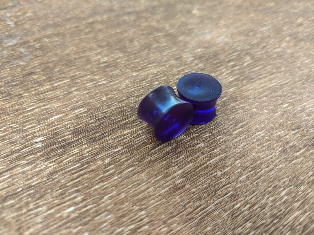 Dark Purple Plugs, Purple Plugs, Double Flare Plugs, Body Jewelry ...