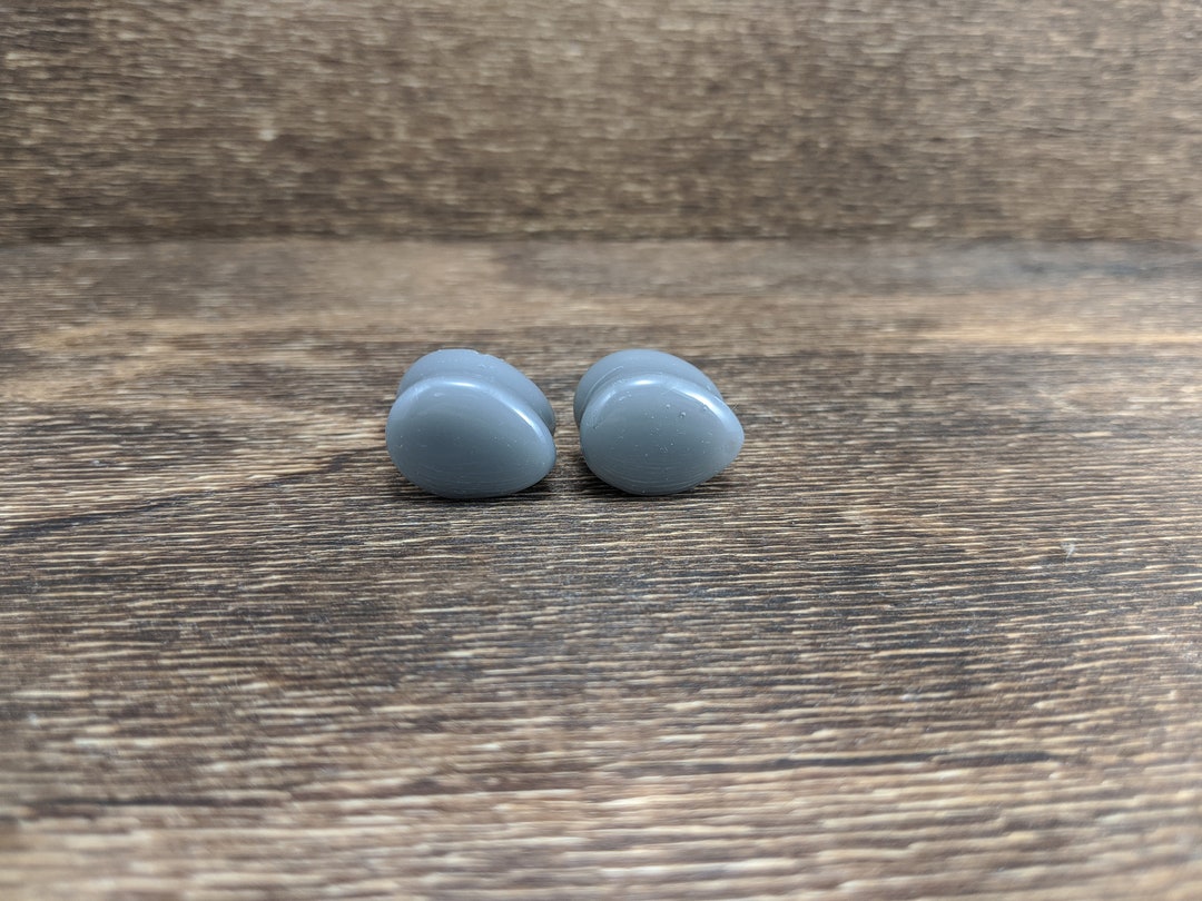 Solid Gray Teardrop Plugs, Teardrop Gauges, Tear Drop, Double Flare ...