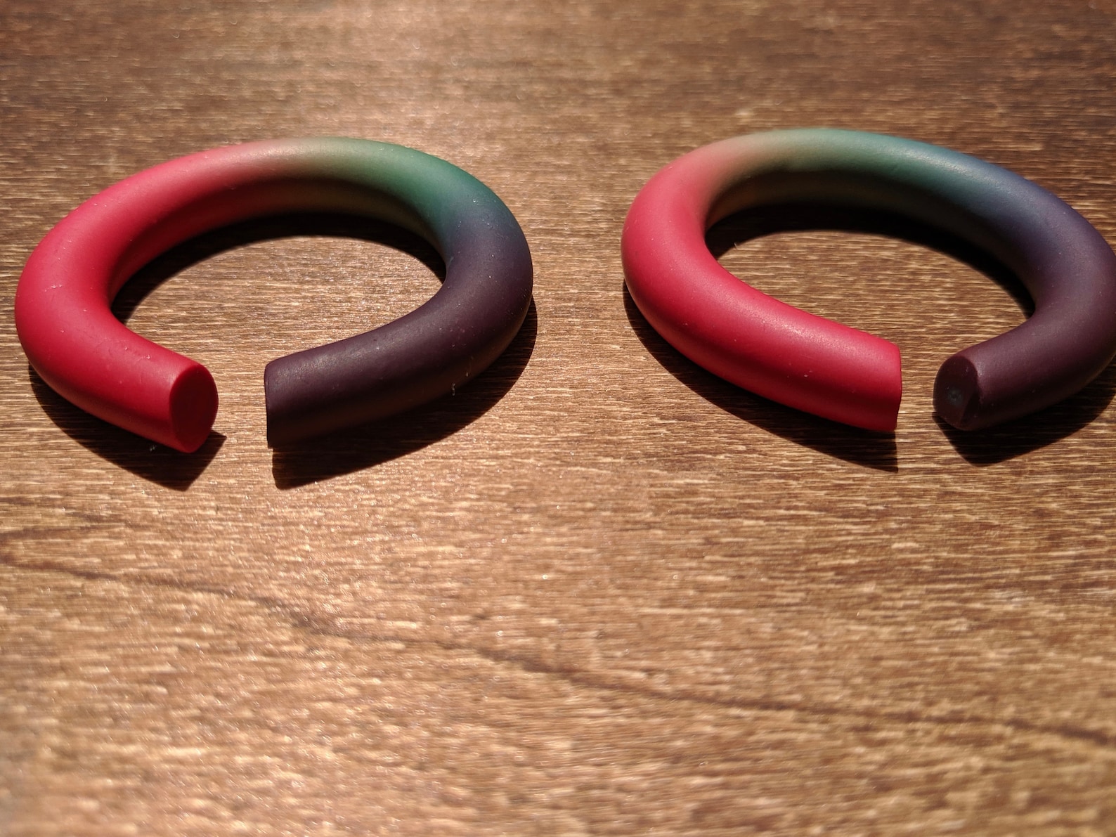 Rainbow Ombre Customizable Gauges, Pride Gauges, LGBTQ Jewelry, Hoop ...