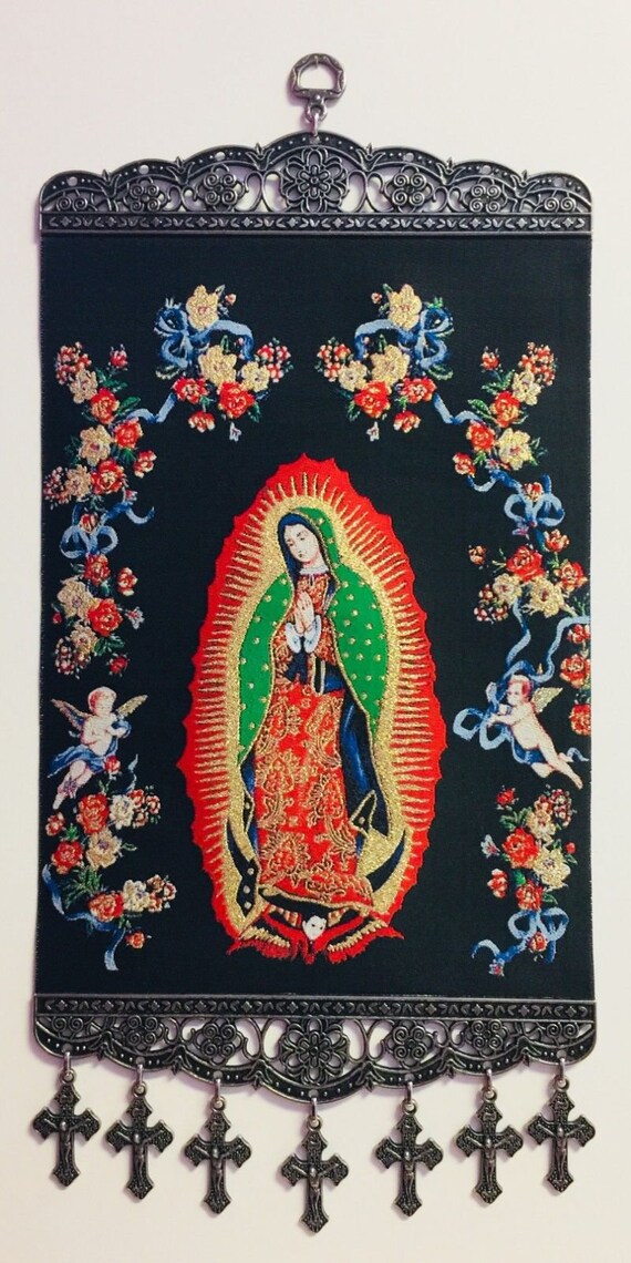 Our Lady of Guadalupe Christian Icon Tapestry Wall Decor7 | Etsy