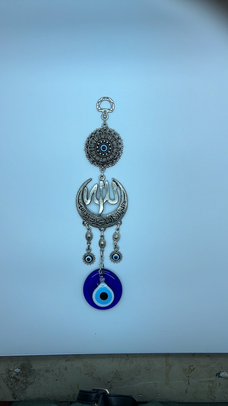 Evil Eye Arabic Allah Good Luck Eye Metal Ornament, New - Etsy