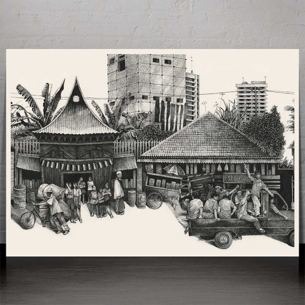 Indonesia Art - Etsy