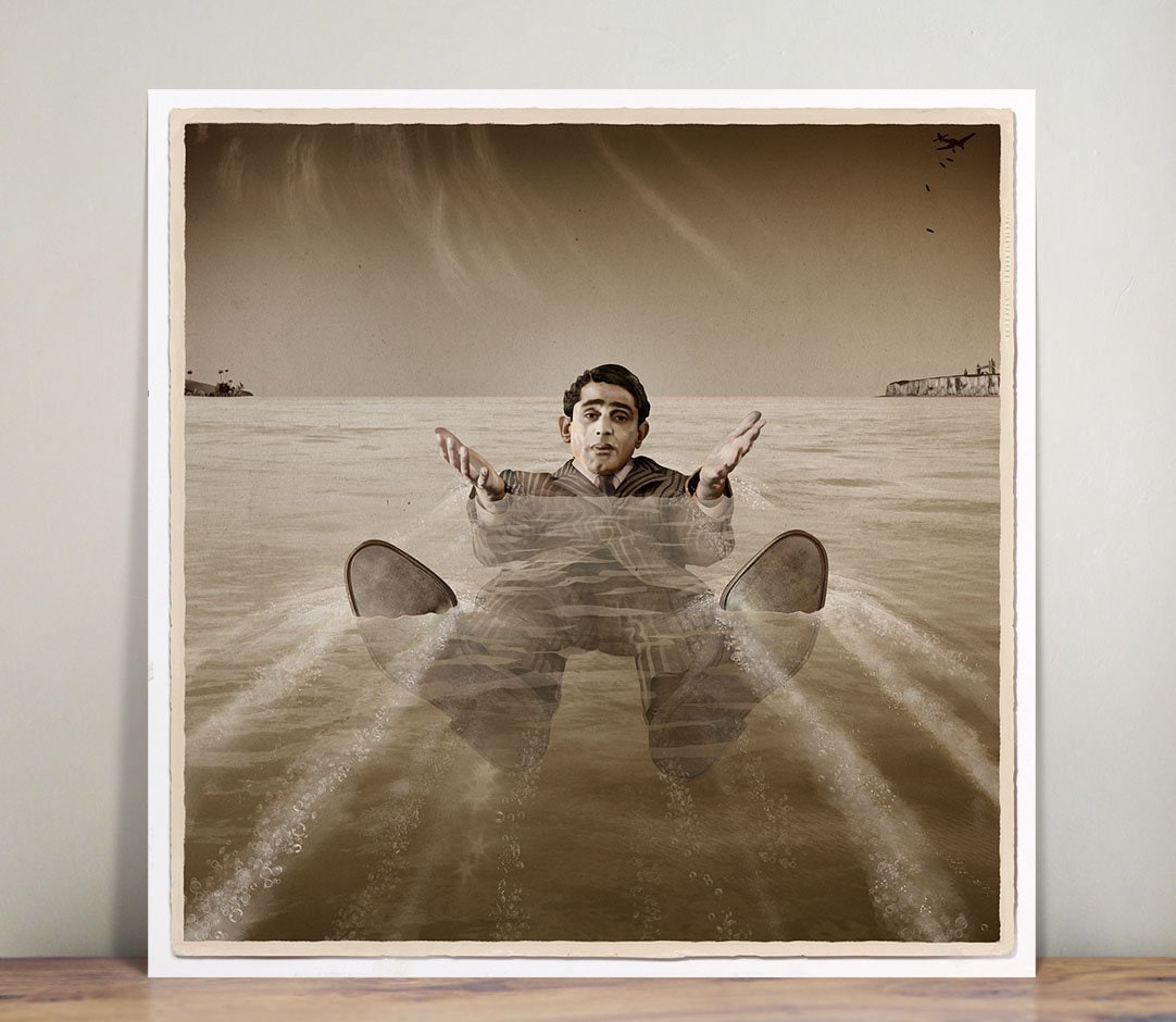 Al Bowlly Illustration Wall Art Art Print Portrait Home Decor Rock Star 1930s 1940s Icon WW2 ...