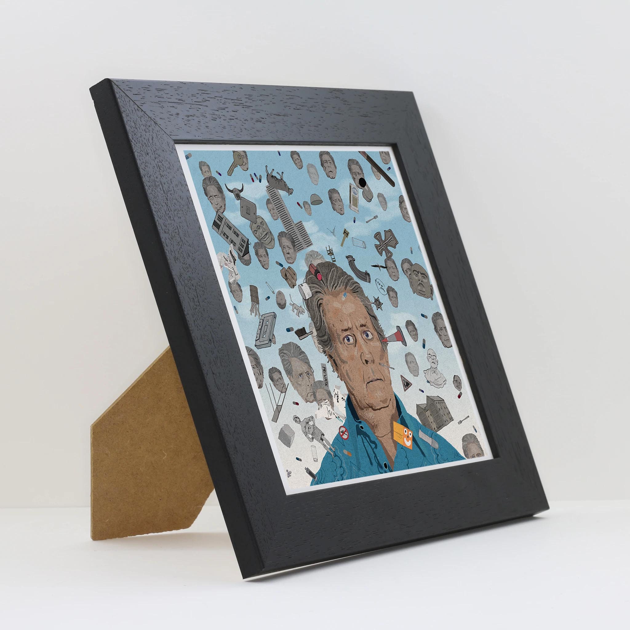 Brian Wilson - Illustration - Wall Art - Art Print - Portrait - Home ...