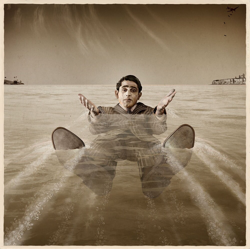 Al Bowlly Illustration Wall Art Art Print Portrait Home Decor Rock Star 1930s 1940s Icon WW2 ...