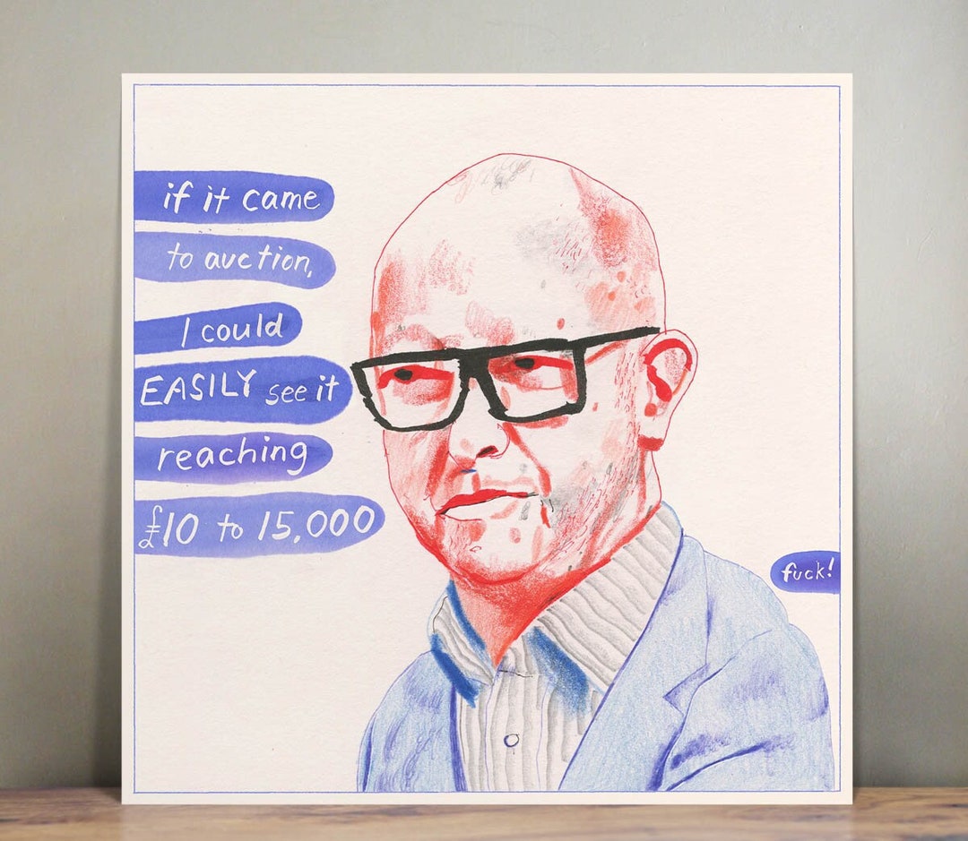 Antiques Roadshow - Illustration - Wall Art - Art Print - Portrait ...