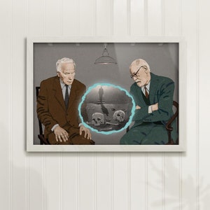Carl Jung - Freud - Psychology - Dreams - Wall Art - Art Print ...