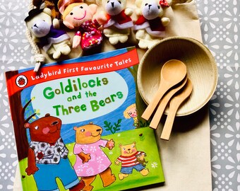 Goldilocks and the Three Bears Sensory Story Teaching Resource - Etsy UK