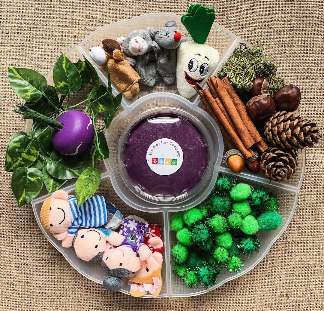 The Enormous Turnip Play Tray - Etsy UK