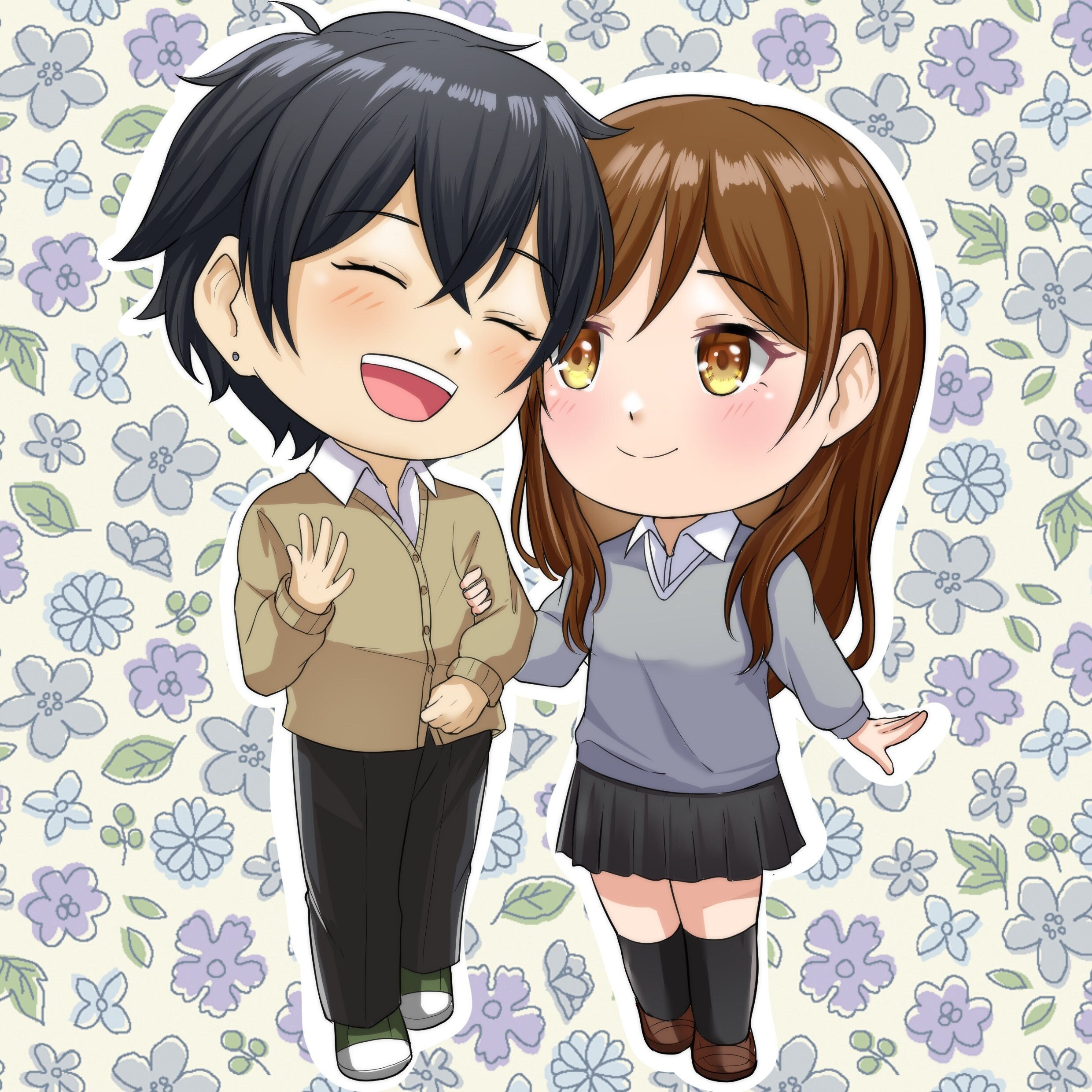 Half/full Body Cute Chibi Emote Icon Drawing Commission - Etsy
