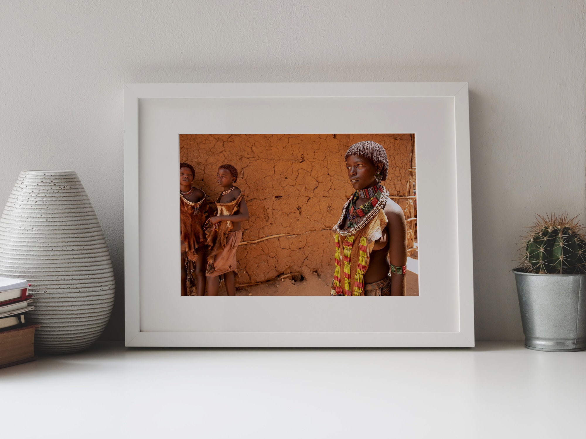 African American Art Hamar Tribe Portrait Print Large Wall | Etsy