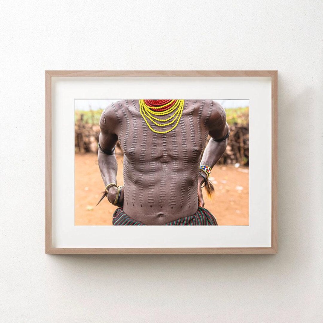 Scarification Photo | African American Wall Art | Ethiopia Photography ...