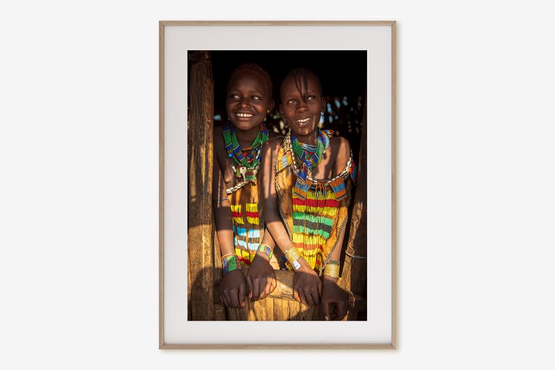 African Wall Art Prints Ethiopia Hamar Tribe Canvas Prints | Etsy