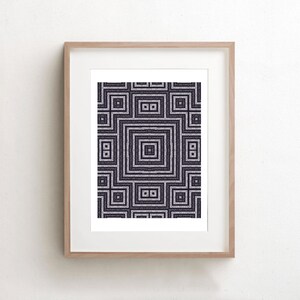 African Pattern Wall Art, Ethnic Print, Digital Download, African ...