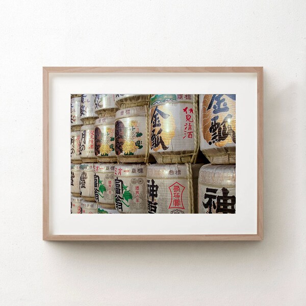 Japan Sake Wall Art - Etsy