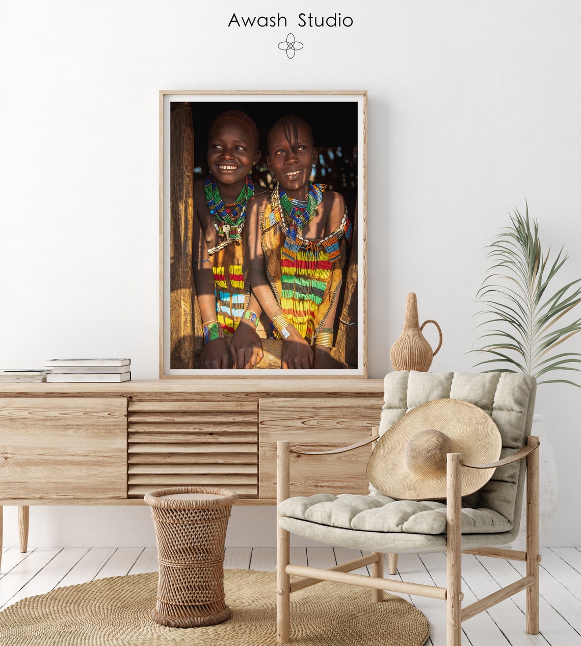 African Wall Art Prints Ethiopia Hamar Tribe Canvas Prints | Etsy