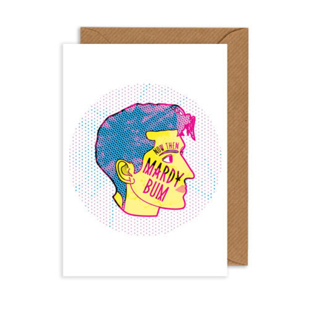 Arctic Monkeys ‘mardy Bum’ Lyrics - Greetings Card | Illustration ...