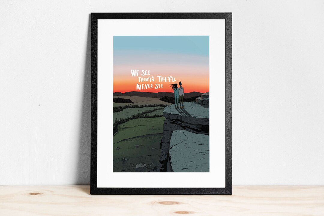 We See Things Sunrise - Print | Yorkshire Wall Art | Peak District ...