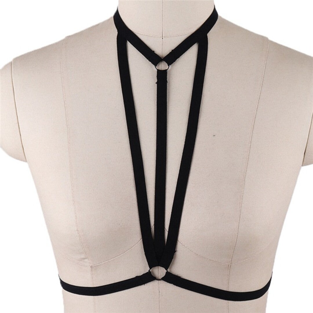 Sexy Bondage Harness Strappy Bra Bralette - Etsy