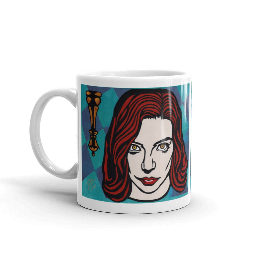 The Queens Gambit Tribute Coffee Mug #papercutting - Etsy