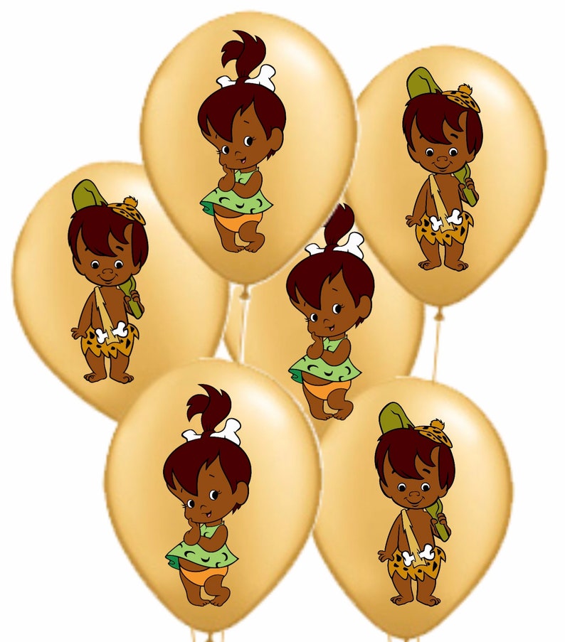 African American Pebbles and Bam Bam Balloon Stickers Pebbles | Etsy African American Pebbles and Bam Bam Balloon Stickers Pebbles | Etsy