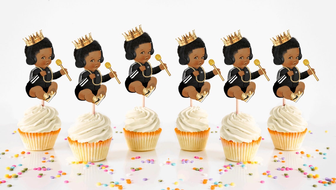 Notorious One Cupcake Toppers Notorious 1 Party Supplies - Etsy