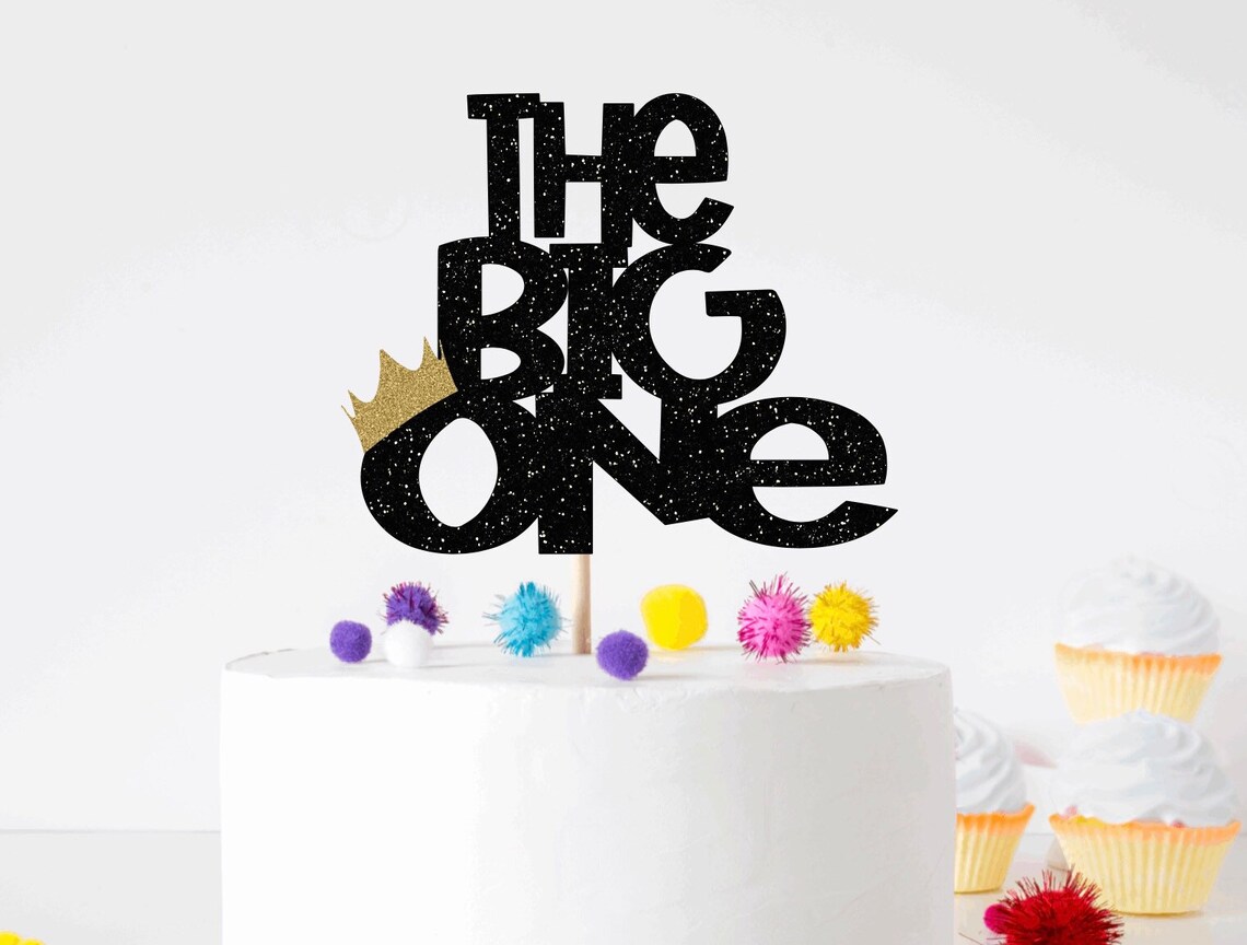 The Big One Caketopper Notorious One Cake Topper First | Etsy