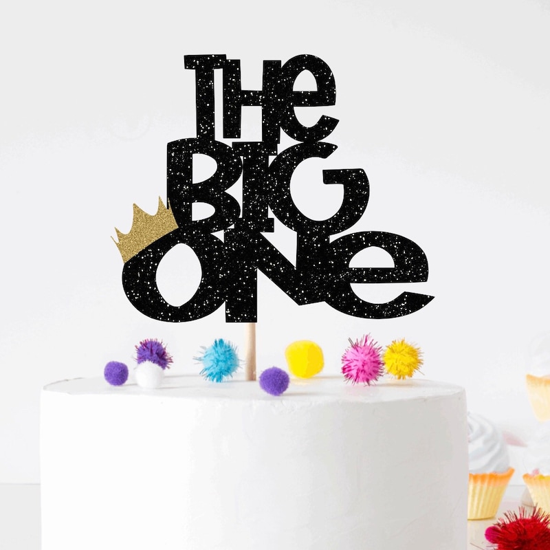 The Big One Cake Topper - Etsy