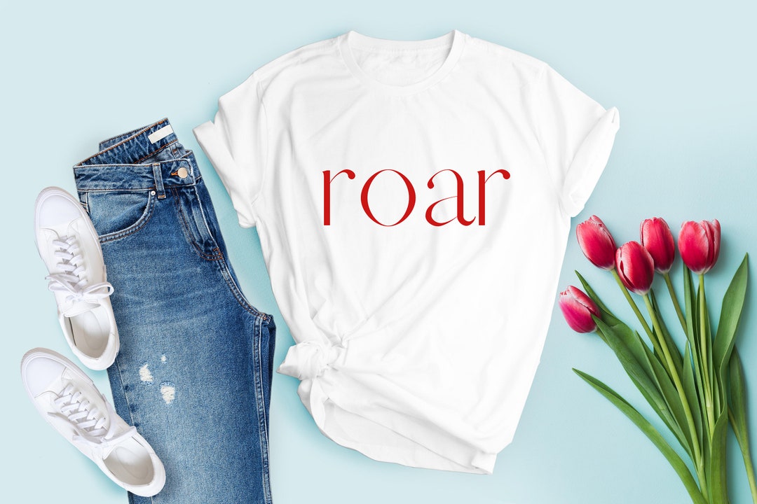 Roar T-shirt Blessed Faith Roar Christian Blessed Roar Courage T-shirt ...