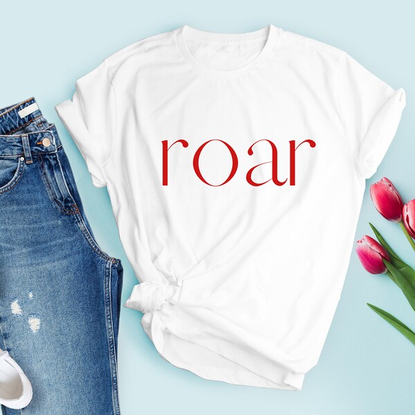 Roar Shirt - Etsy
