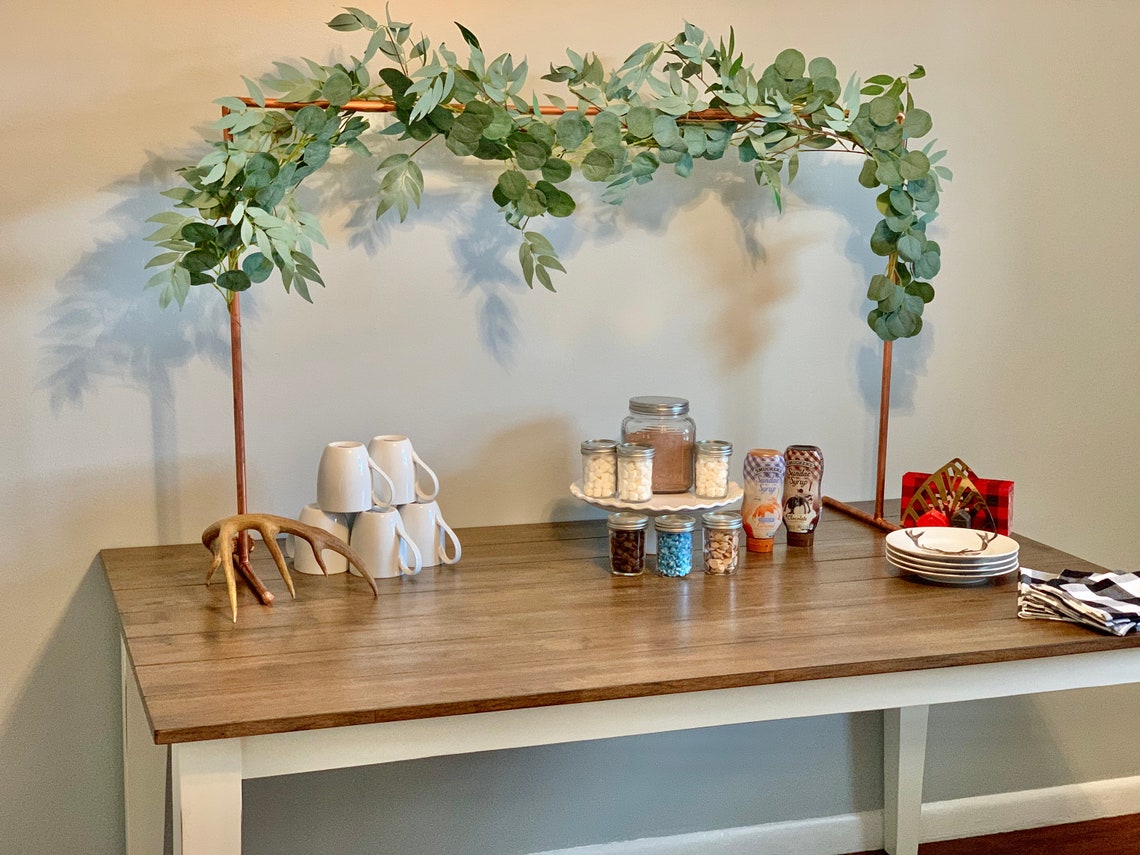 Copper Arch Table Top Stand Copper Wedding Centerpiece | Etsy