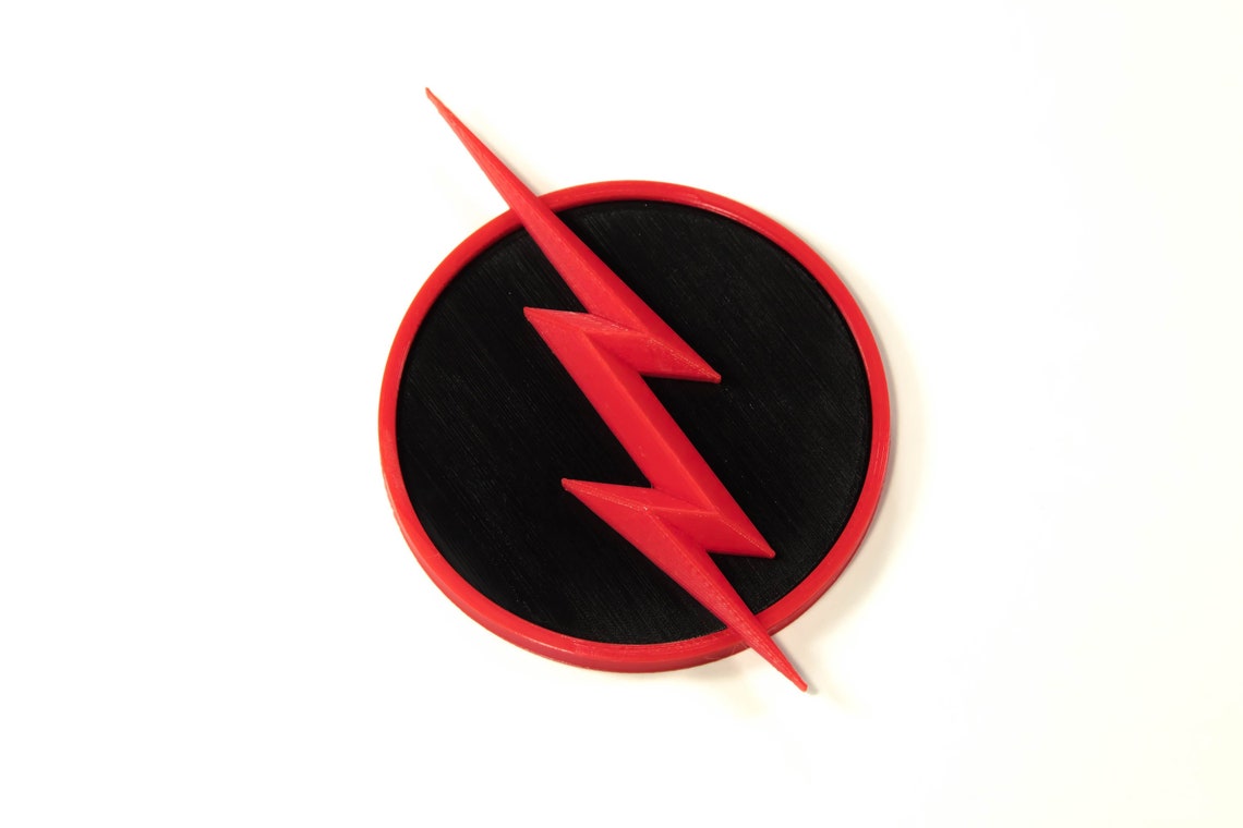 CW Reverse Flash Chest Emblem for Cosplay and Costumes 3D - Etsy