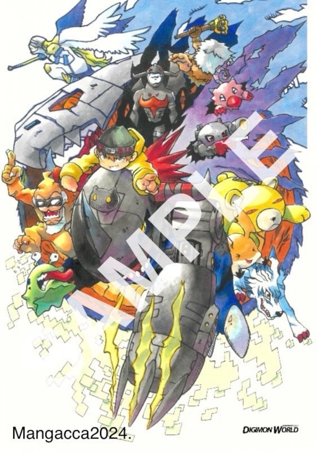 A3 Sized Digimon World/ PS1 Poster - Etsy