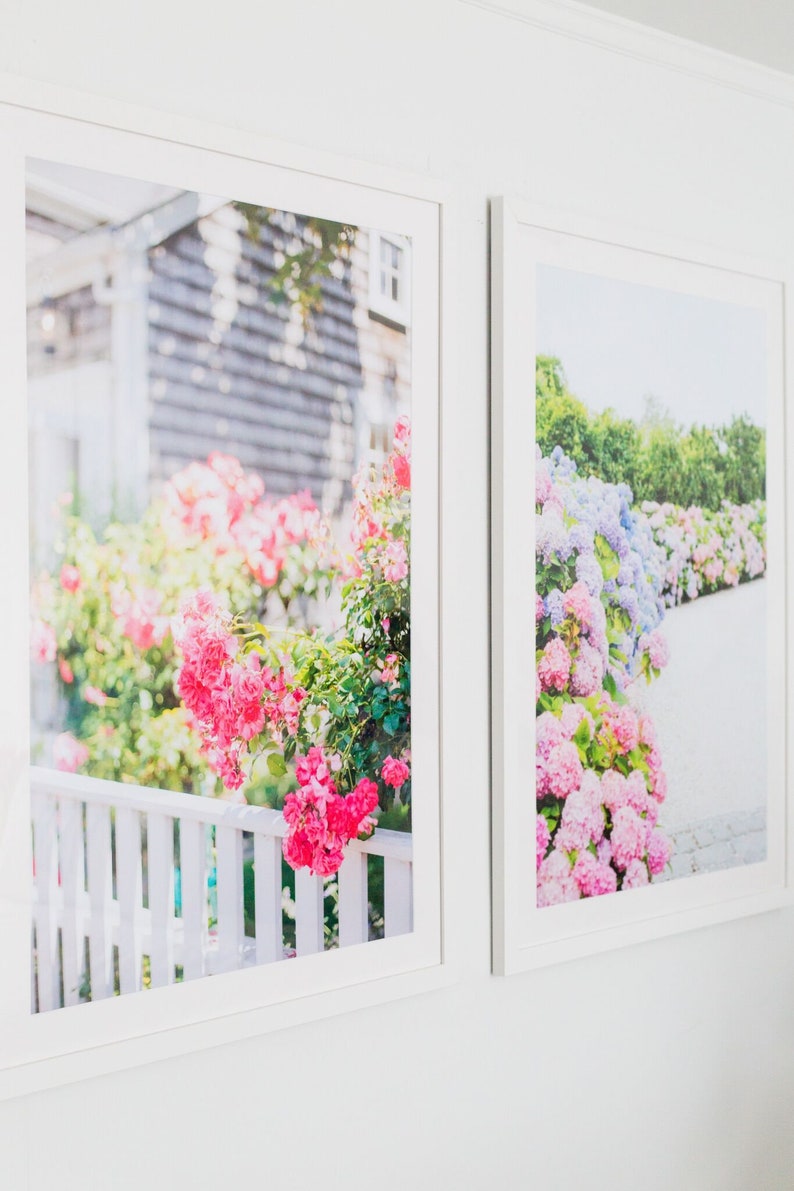 Nantucket Cottages Framed Nantucket Art Print - Etsy