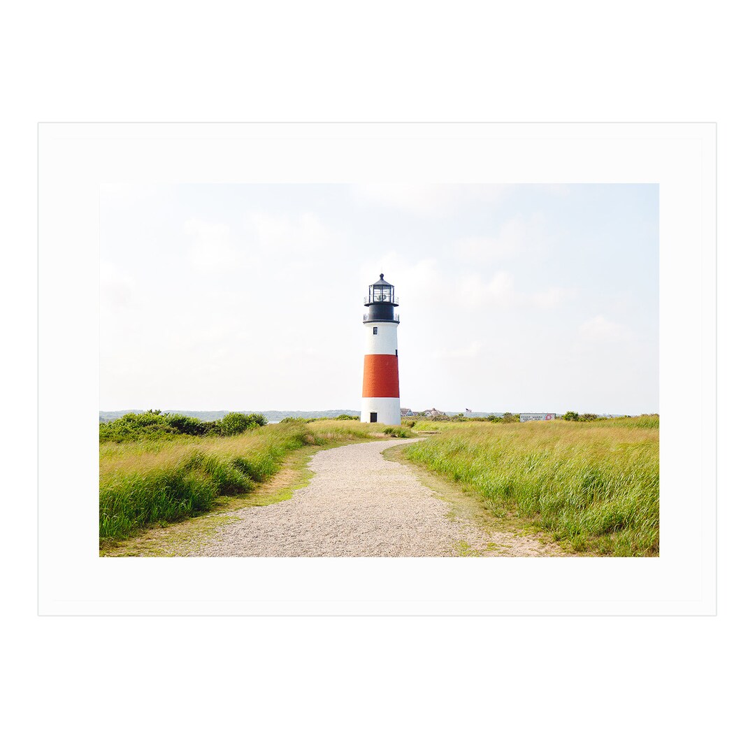 Sankaty Lighthouse Framed Nantucket Art Print - Etsy