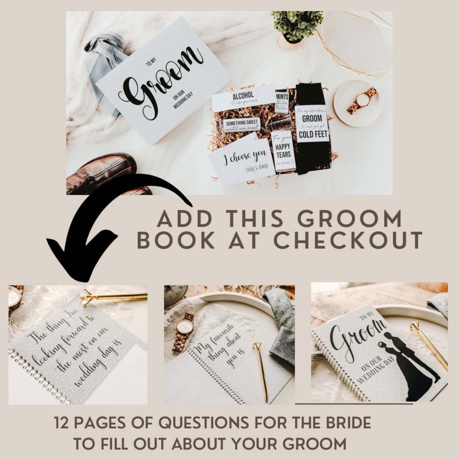 Gift for Groom From Bride on Wedding Day Groom Gift Box - Etsy