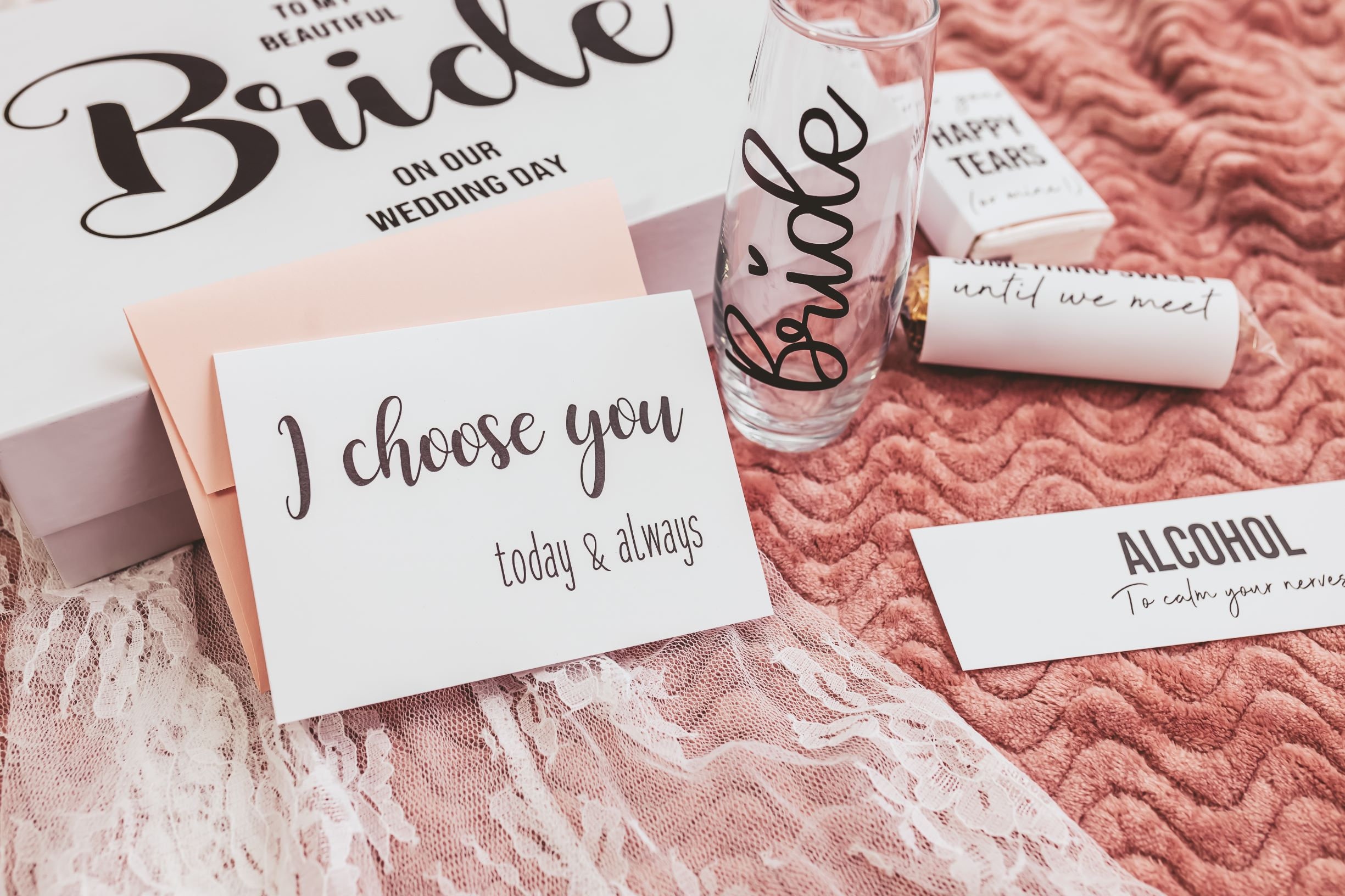Bride Gift Box, Groom to Bride Gift, Wedding Day Gift for Bride From ...