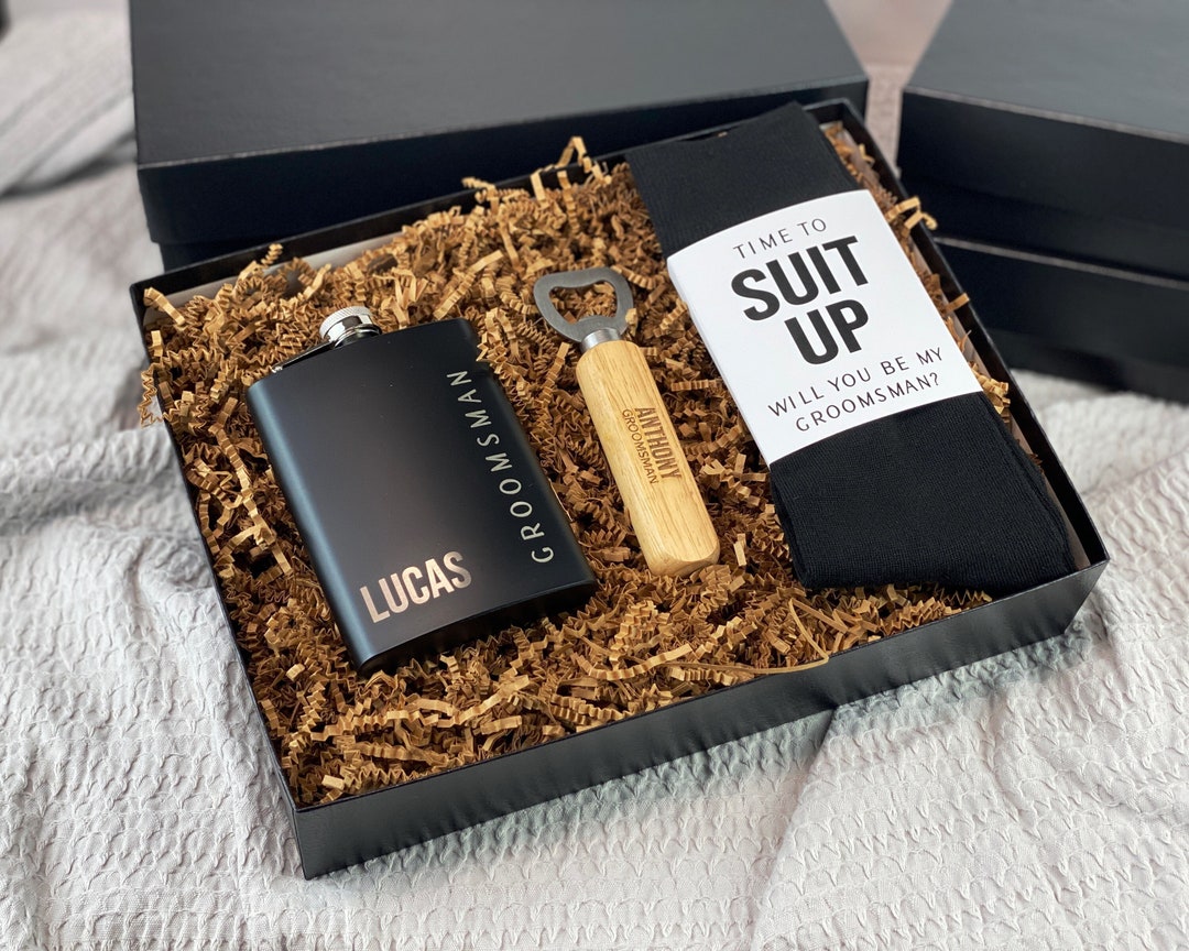 Will You Be My Groomsman, Groomsmen Gift Box, Groomsmen Proposal Box ...