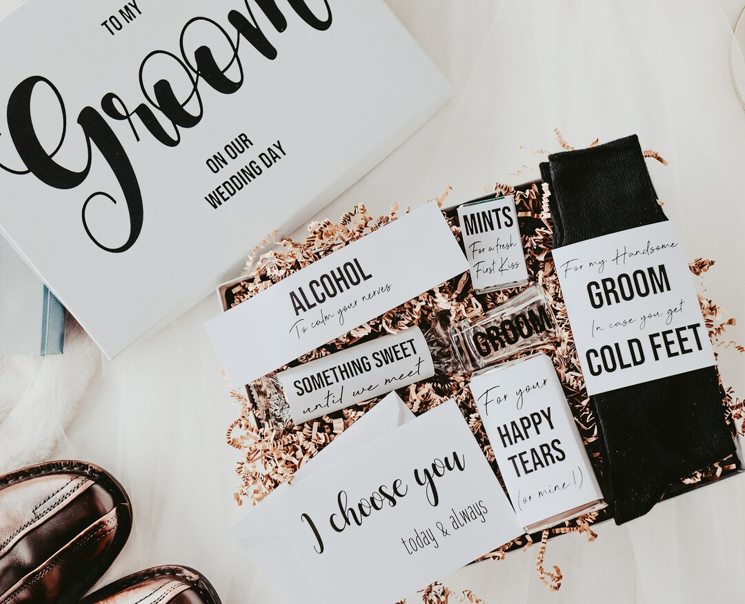 Groom Gift Box, Groom Gift From Bride, Husband Wedding Gift, Gift for ...