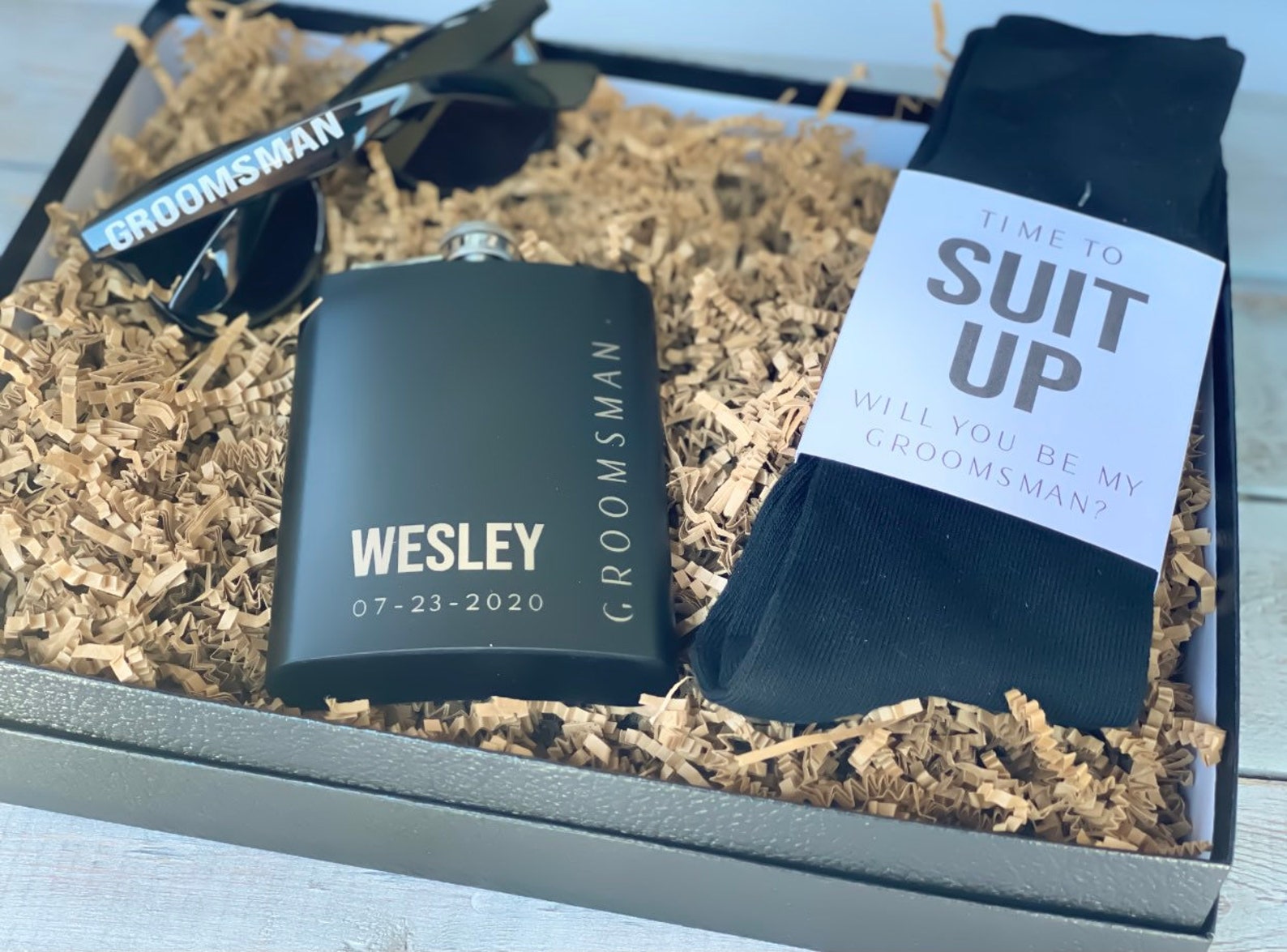 Groomsmen Proposal Box Groomsmen Gift Box Groomsmen Gift - Etsy