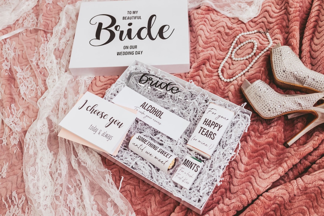 Bride Gift Box, Groom to Bride Gift, Wedding Day Gift for Bride From ...