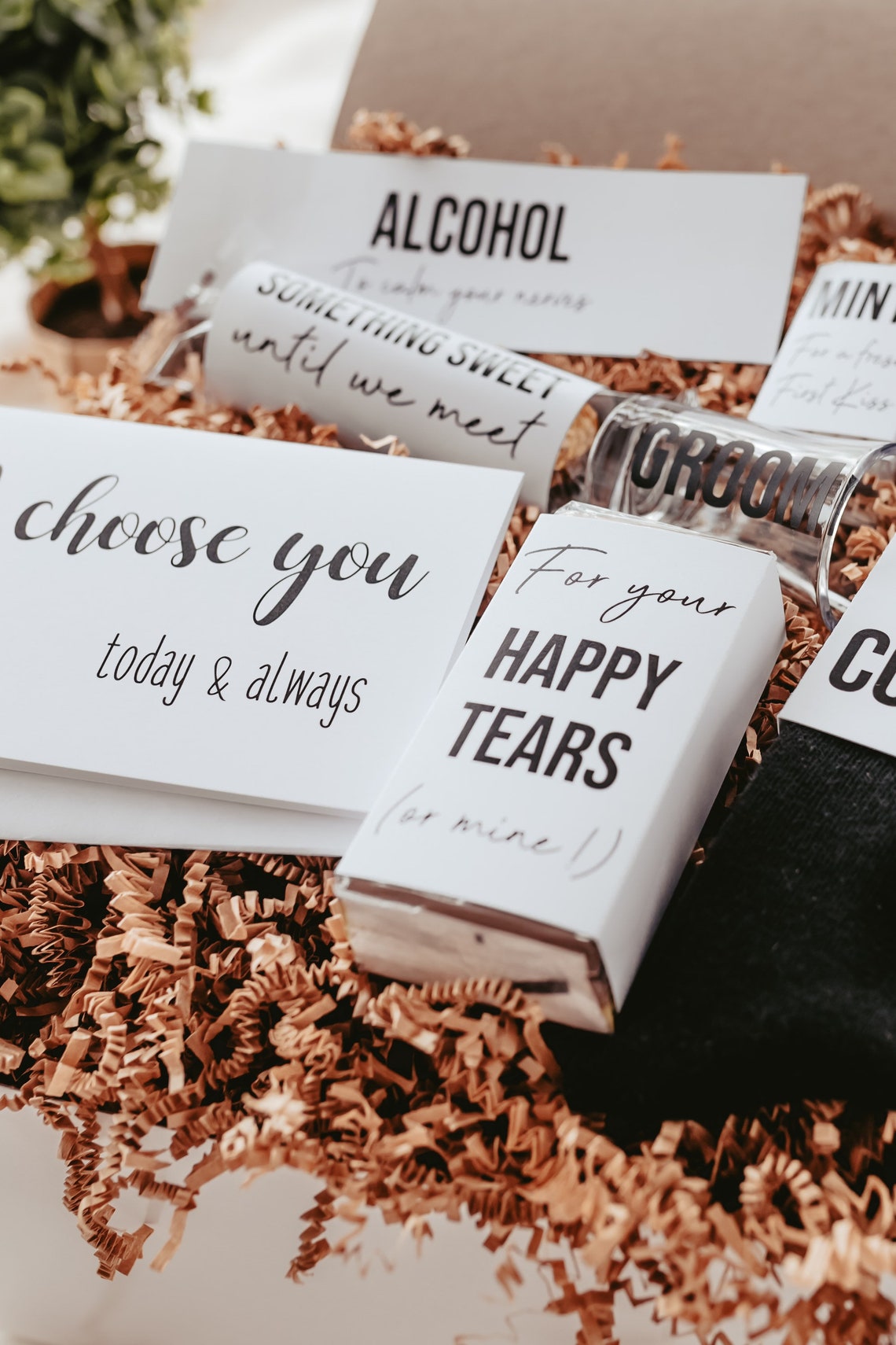 Filled Groom Gift From the Bride on Wedding Day Gift for - Etsy