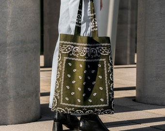 Army Green Tote Bag - Etsy