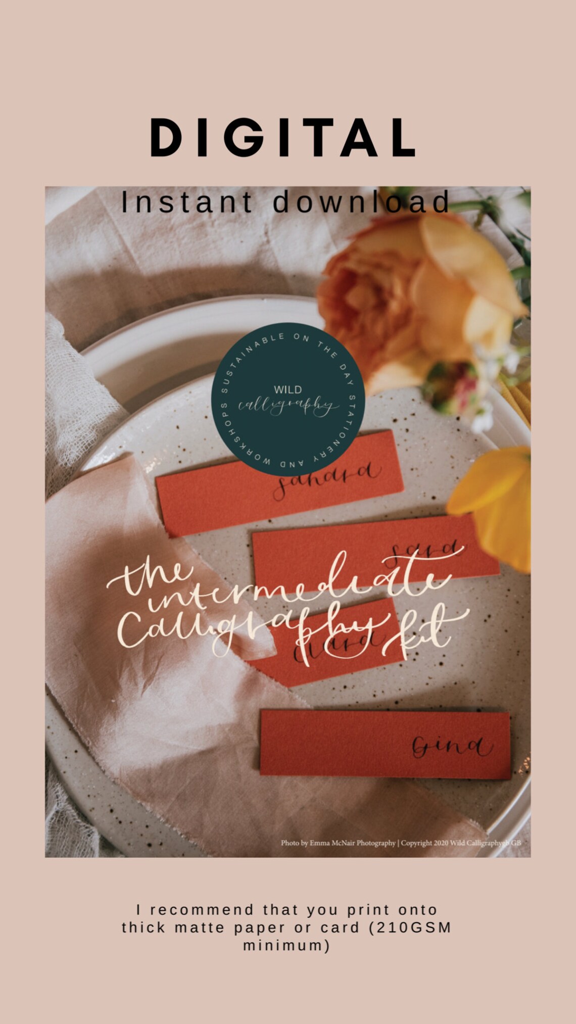 Intermediate Calligraphy Kit, Uk Calligraphy Kit, Modern Calligraphy ...