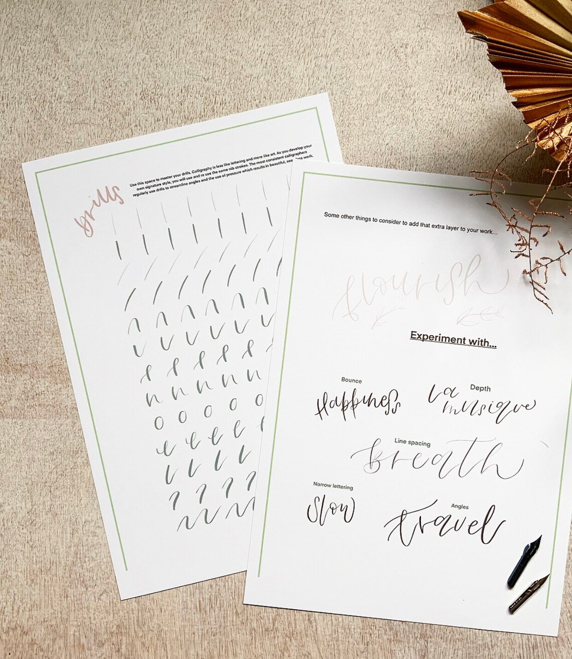 Intermediate Calligraphy Kit, Uk Calligraphy Kit, Modern Calligraphy ...
